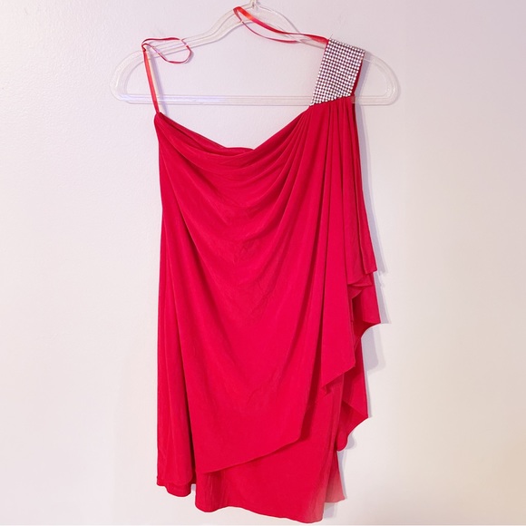 Cache | Dresses | Cache Red Cocktail Dress | Poshmark